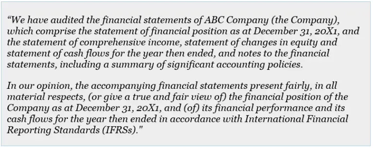 4 Types of Audit Opinion - Accounting Hub