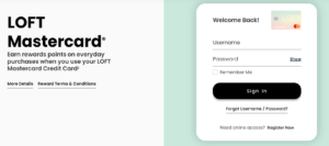 How to Make a Loft Credit Card Payment? Loft Credit Card Login ...